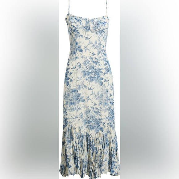 Reformation | Dresses | Reformation Aiko Dress In Pompadour | Poshmark
